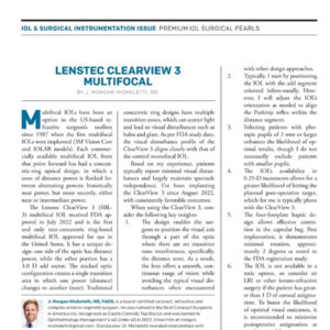 Articles - LENSTEC - SURGEON